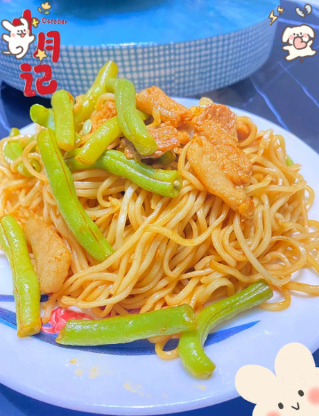 豆角焖面怎么做_家庭版豆角焖面做法-第3张图片-山城妙识