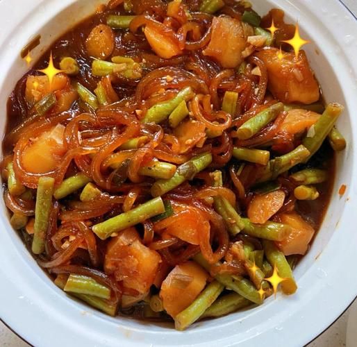 土豆豆角粉条炖肉怎么做_家常做法窍门-第1张图片-山城妙识
