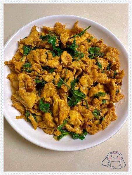 香菜炒鸡蛋怎么做才好吃_香菜炒鸡蛋的做法窍门-第1张图片-山城妙识 香菜炒鸡蛋怎么做才好吃_香菜炒鸡蛋的做法窍门-第1张图片-山城妙识