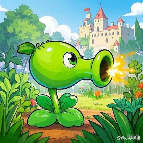 豌豆射手图片高清_如何获取无水印原图-第1张图片-山城妙识