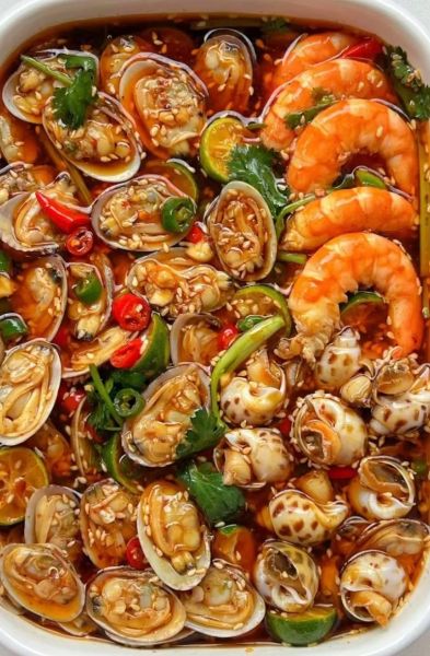 捞汁海鲜的做法大全_捞汁海鲜怎么做好吃-第1张图片-山城妙识