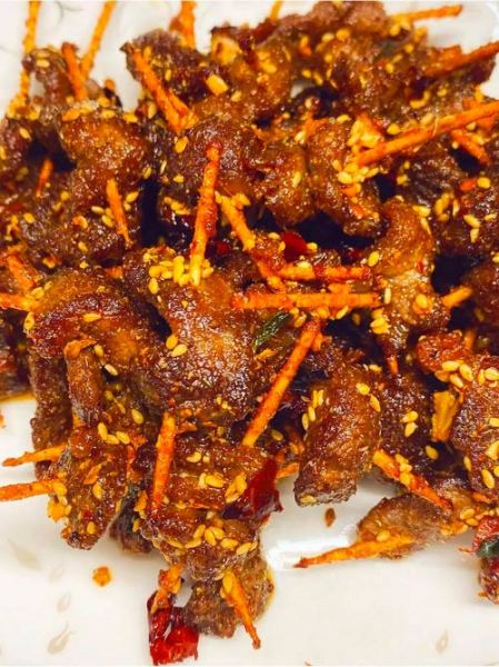 牙签牛肉怎么做_牙签牛肉家常做法视频-第1张图片-山城妙识 牙签牛肉怎么做_牙签牛肉家常做法视频-第1张图片-山城妙识