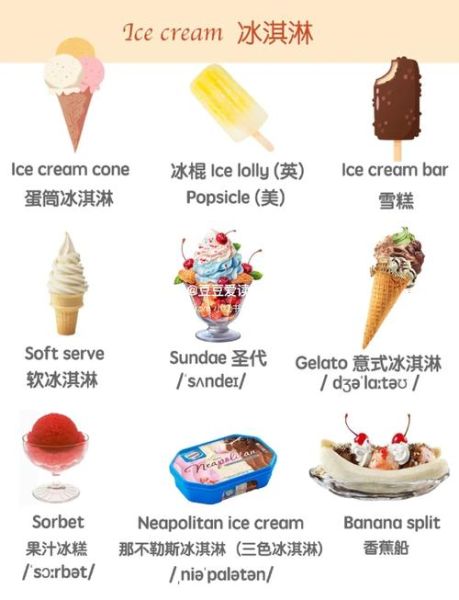 冰淇淋英语发音怎么读_常见错误纠正-第1张图片-山城妙识 冰淇淋英语发音怎么读_常见错误纠正-第1张图片-山城妙识