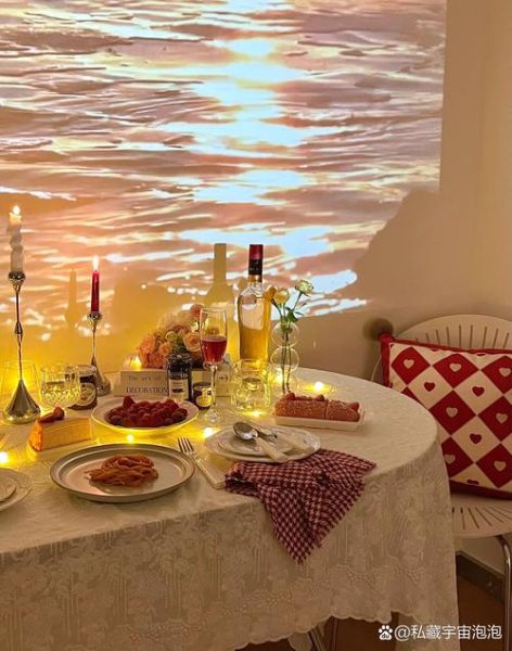 浪漫烛光晚餐图片大全_如何布置烛光晚餐-第1张图片-山城妙识