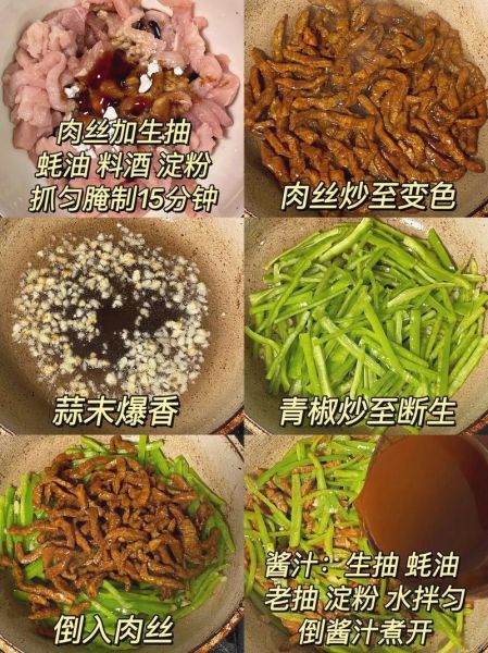 青椒肉丝怎么做好吃又简单_家常做法步骤-第1张图片-山城妙识 青椒肉丝怎么做好吃又简单_家常做法步骤-第1张图片-山城妙识