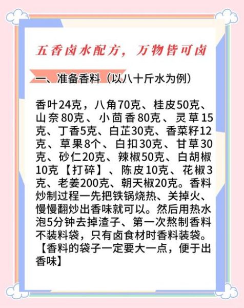 五香卤料配方有哪些香料_正宗比例怎么调-第1张图片-山城妙识 五香卤料配方有哪些香料_正宗比例怎么调-第1张图片-山城妙识