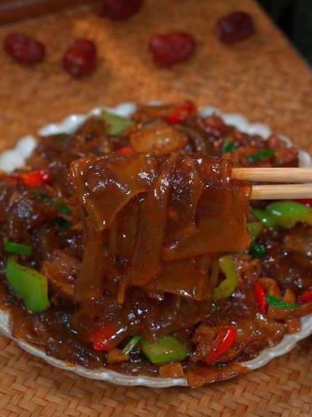 炒粉皮怎么炒不粘锅_家常炒粉皮做法大全-第3张图片-山城妙识