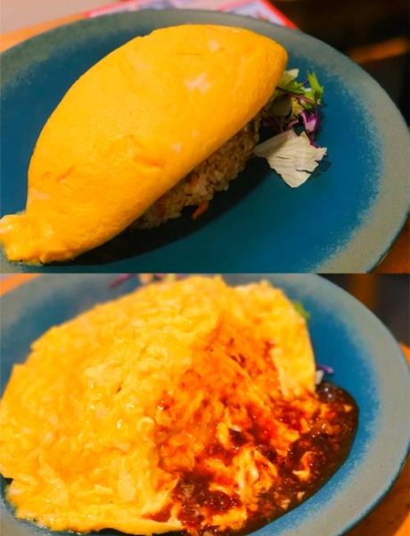 蛋包饭怎么做成流黄_流心蛋包饭做法-第1张图片-山城妙识