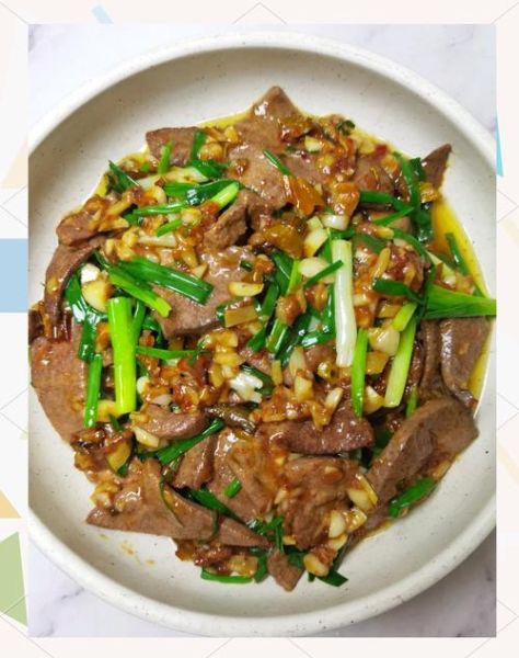 葱爆猪肝怎么做才嫩_猪肝去腥技巧-第1张图片-山城妙识 葱爆猪肝怎么做才嫩_猪肝去腥技巧-第1张图片-山城妙识