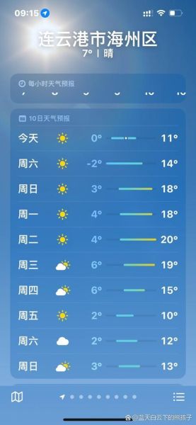 连云港未来15天天气怎么样_连云港15天天气预报查询-第3张图片-山城妙识