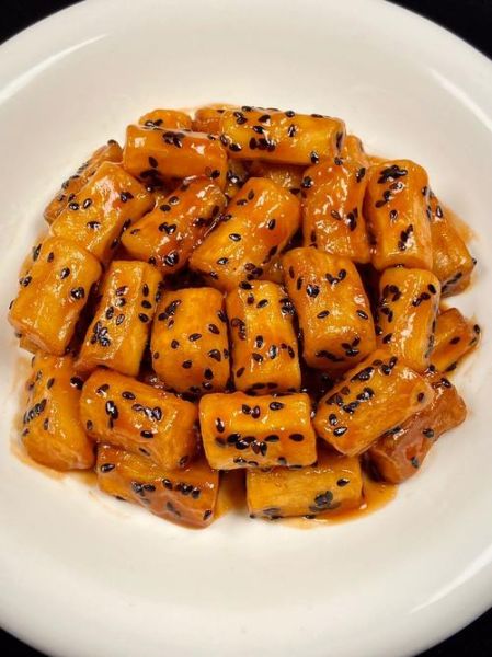 蜜汁山药怎么做_家庭简单做法-第1张图片-山城妙识