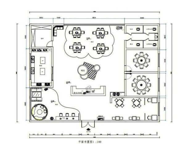 餐厅动线如何设计_平面图怎么看懂-第3张图片-山城妙识 餐厅动线如何设计_平面图怎么看懂-第3张图片-山城妙识
