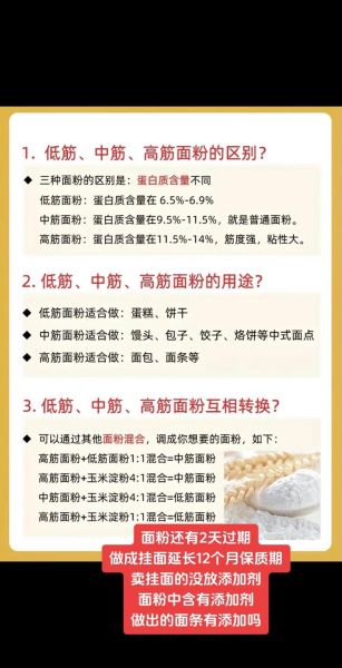 低筋面粉可以做什么_低筋面粉和普通面粉的区别-第3张图片-山城妙识