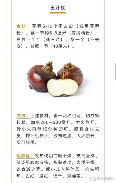 五汁饮的功效与作用_适合什么人喝-第3张图片-山城妙识 五汁饮的功效与作用_适合什么人喝-第3张图片-山城妙识