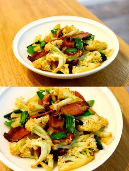 腊肉炒菜花怎么炒好吃_腊肉炒菜花家常做法-第2张图片-山城妙识