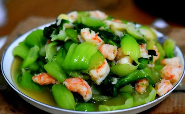 虾仁扒油菜怎么做_虾仁扒油菜的家常做法-第2张图片-山城妙识 虾仁扒油菜怎么做_虾仁扒油菜的家常做法-第2张图片-山城妙识