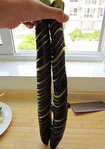 蓑衣刀法茄子怎么做_蓑衣茄子视频教程-第3张图片-山城妙识