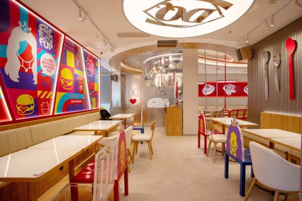 汉堡店装修效果图大全_如何打造网红汉堡店-第2张图片-山城妙识