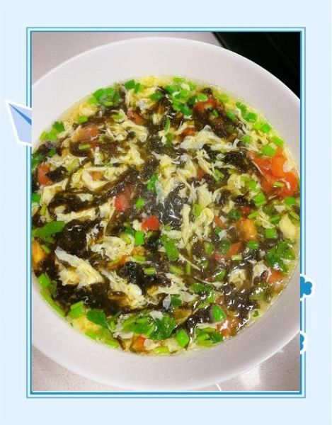 番茄鸡蛋紫菜汤怎么做_紫菜汤什么时候放紫菜-第1张图片-山城妙识