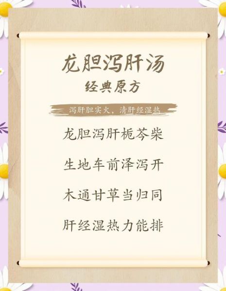 龙胆泻肝汤的功效与作用_龙胆泻肝汤适合哪些人-第1张图片-山城妙识