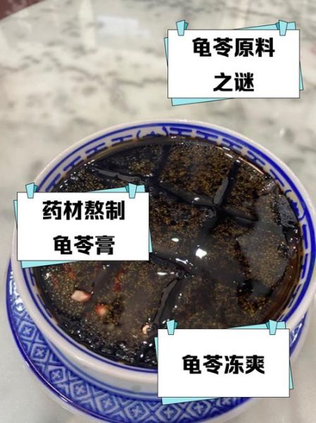 龟苓膏里面真的有乌龟吗_龟苓膏成分揭秘-第1张图片-山城妙识