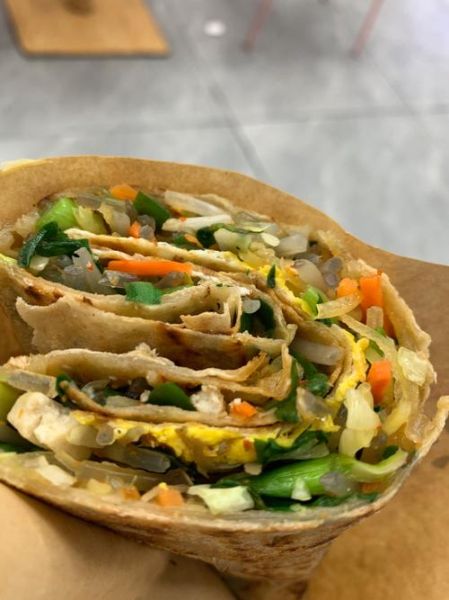 青菜煎饼怎么做_青菜煎饼的家常做法-第1张图片-山城妙识