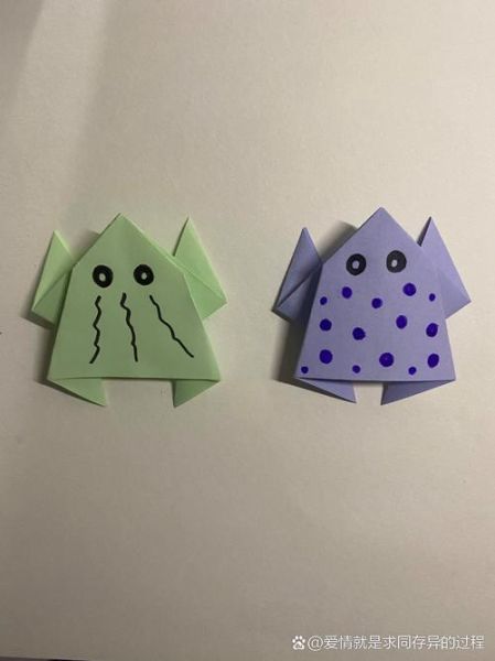 青蛙折纸怎么折_青蛙折纸步骤图解-第2张图片-山城妙识 青蛙折纸怎么折_青蛙折纸步骤图解-第2张图片-山城妙识