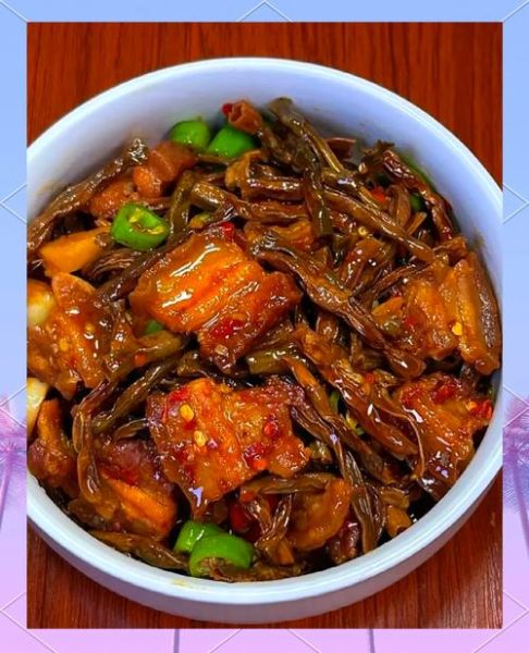 干豆角炒肉怎么做好吃_干豆角炒肉的做法步骤-第1张图片-山城妙识