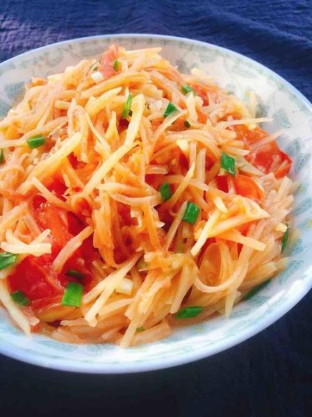 西红柿炒土豆丝怎么做_西红柿炒土豆丝好吃吗-第3张图片-山城妙识