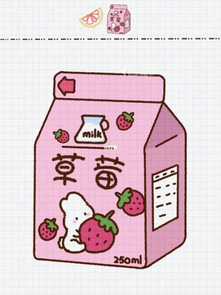 草莓牛奶简笔画怎么画_草莓牛奶卡通画教程-第3张图片-山城妙识 草莓牛奶简笔画怎么画_草莓牛奶卡通画教程-第3张图片-山城妙识