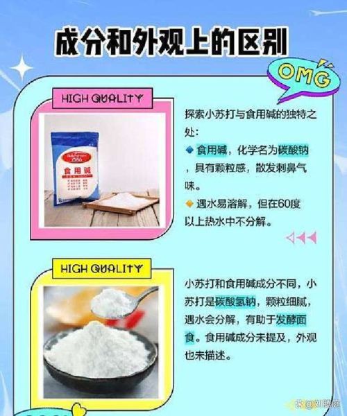 苏打粉和食用碱是一回事吗_区别与用途全解析-第2张图片-山城妙识 苏打粉和食用碱是一回事吗_区别与用途全解析-第2张图片-山城妙识