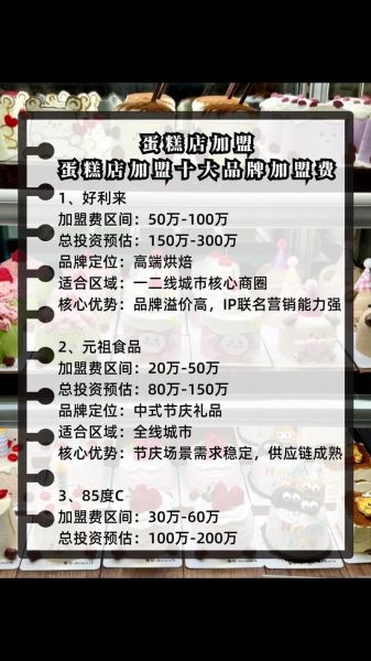 蛋糕加盟多少钱_加盟蛋糕店需要多少资金-第3张图片-山城妙识 蛋糕加盟多少钱_加盟蛋糕店需要多少资金-第3张图片-山城妙识