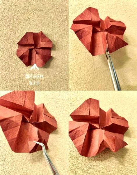 手工制作玫瑰花教程_如何折纸玫瑰-第2张图片-山城妙识 手工制作玫瑰花教程_如何折纸玫瑰-第2张图片-山城妙识