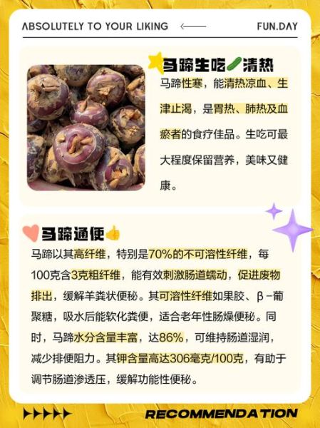 马蹄生吃有什么好处_马蹄生吃能降火吗-第1张图片-山城妙识