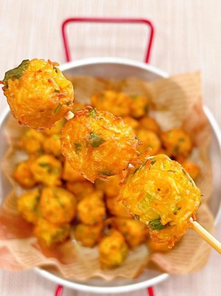 白萝卜炸素丸子怎么做_为什么总是散开-第1张图片-山城妙识