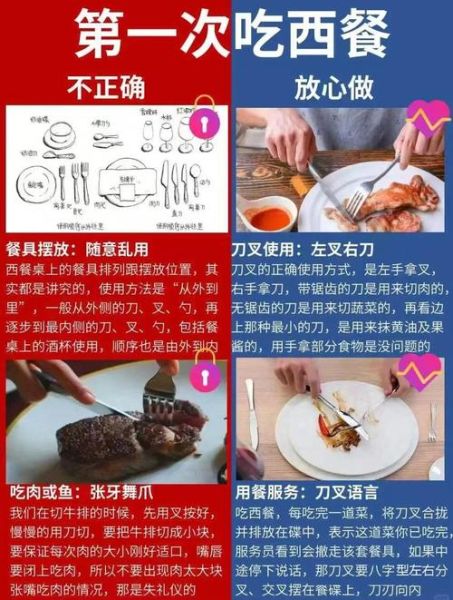西餐刀叉怎么拿_左右手如何分工-第2张图片-山城妙识