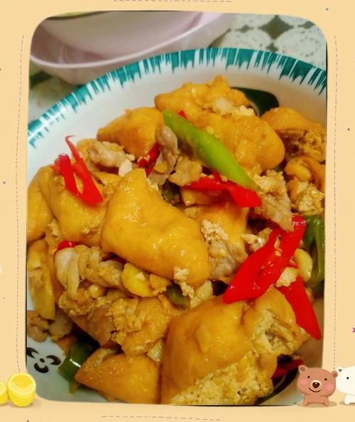 油豆腐烧肉怎么做_油豆腐烧肉的家常做法-第1张图片-山城妙识