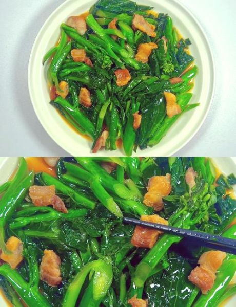 芥菜炒肉怎么做_芥菜炒肉的家常做法-第1张图片-山城妙识