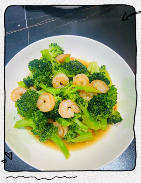 西兰花炒虾仁怎么炒才嫩_西兰花炒虾仁家常做法窍门-第1张图片-山城妙识