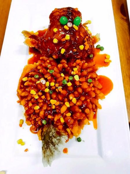 家常松鼠桂鱼怎么做_松鼠桂鱼先炸还是先浇汁-第3张图片-山城妙识