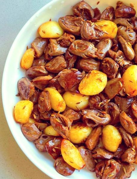 孜然鸡心怎么做_孜然鸡心焯水多久-第1张图片-山城妙识