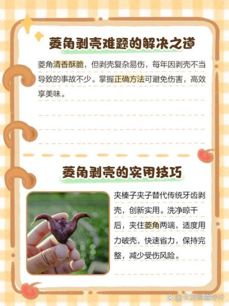 生菱角怎么剥_生菱角快速去壳技巧-第1张图片-山城妙识 生菱角怎么剥_生菱角快速去壳技巧-第1张图片-山城妙识