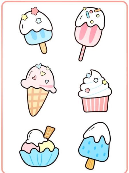 甜筒冰淇淋卡通图片怎么画_卡通甜筒冰淇淋配色技巧-第1张图片-山城妙识 甜筒冰淇淋卡通图片怎么画_卡通甜筒冰淇淋配色技巧-第1张图片-山城妙识