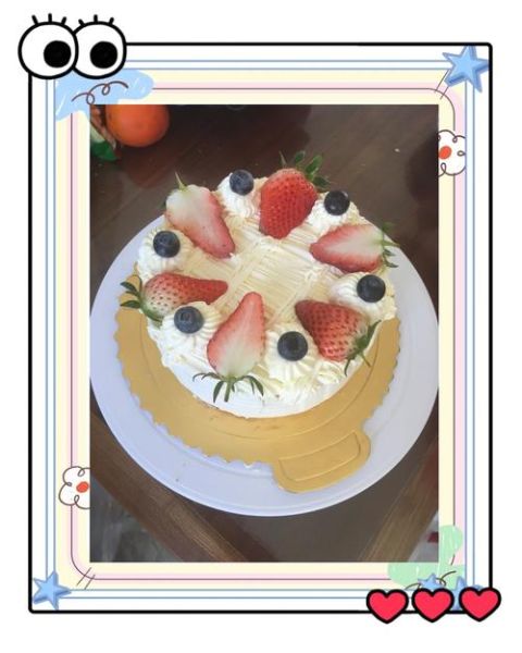 自制生日蛋糕图片_怎么拍才好看-第3张图片-山城妙识