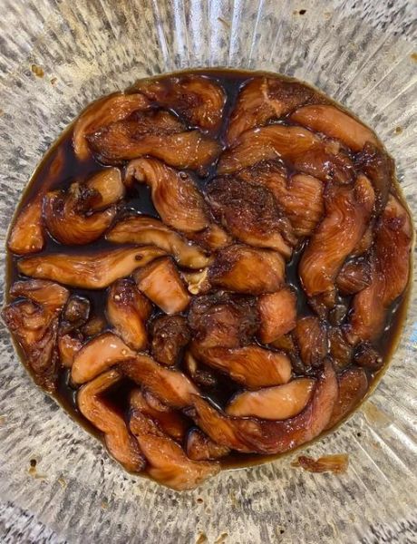 烤鸡柳怎么做才嫩_空气炸锅烤鸡柳温度时间-第1张图片-山城妙识 烤鸡柳怎么做才嫩_空气炸锅烤鸡柳温度时间-第1张图片-山城妙识