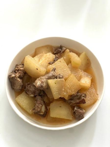 排骨炖冬瓜怎么做好吃_排骨炖冬瓜的做法视频-第2张图片-山城妙识