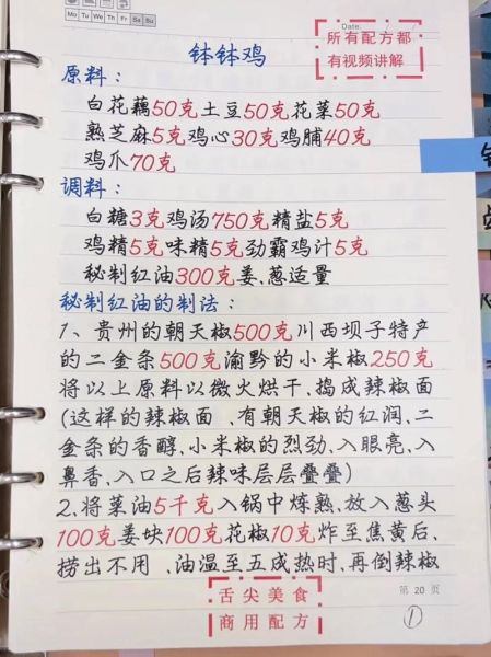 钵钵鸡调料怎么做_正宗配方比例是多少-第3张图片-山城妙识