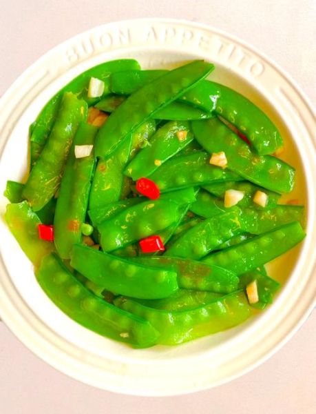 荷兰豆清炒怎么做好吃_荷兰豆炒几分钟才脆绿-第1张图片-山城妙识
