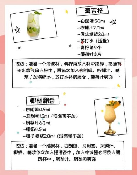 经典鸡尾酒配方有哪些_如何在家调制100款-第3张图片-山城妙识