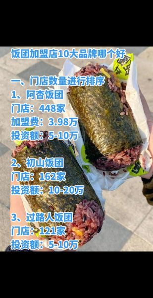 饭团加盟费多少钱_饭团加盟哪个品牌好-第2张图片-山城妙识 饭团加盟费多少钱_饭团加盟哪个品牌好-第2张图片-山城妙识